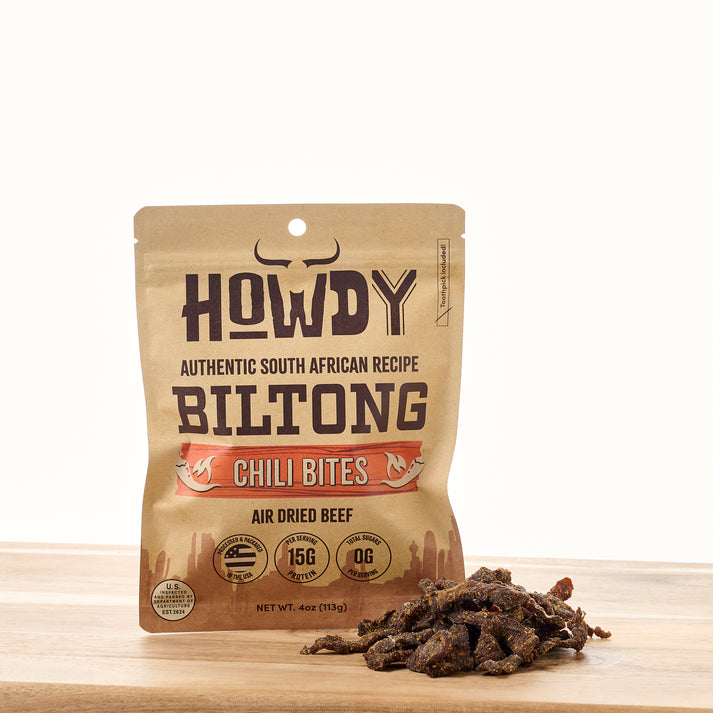 Biltong Chili Bites 4oz – Howdysnax